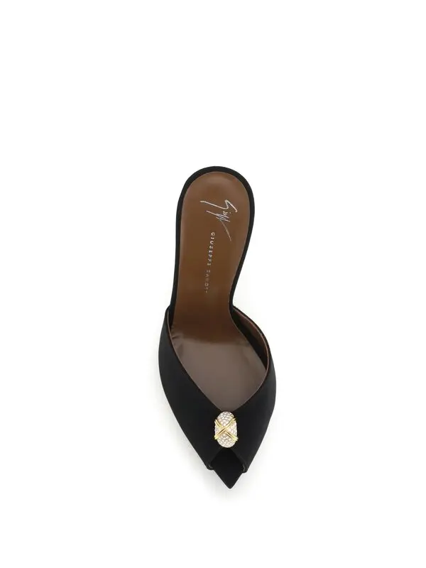 GIUSEPPE ZANOTTI Intrigo Cocktail Mules Sandals