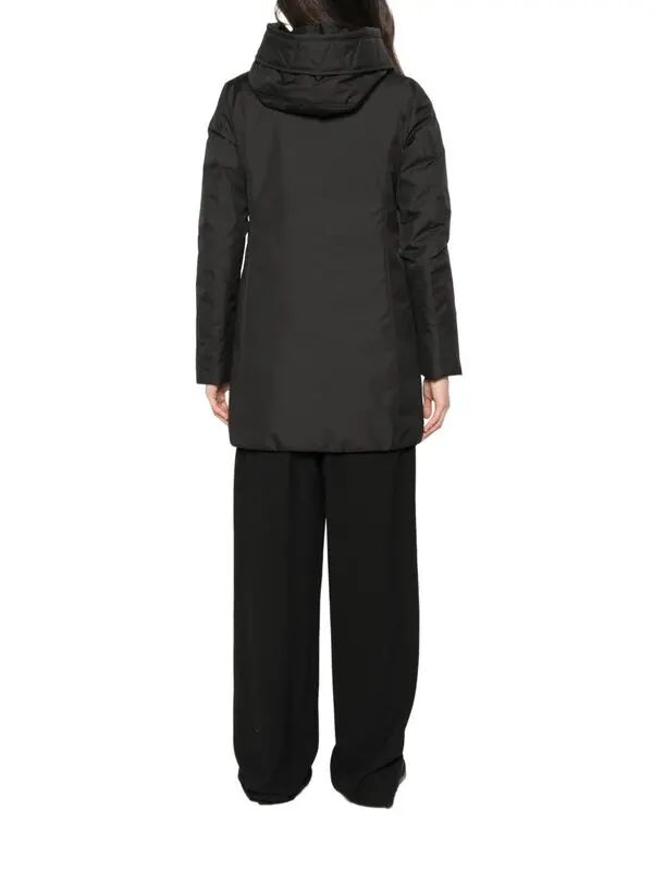FAY Padded Midi Parka Coat - Multicolor