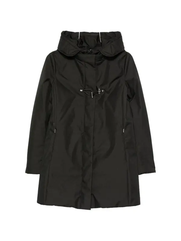 FAY Padded Midi Parka Coat - Multicolor