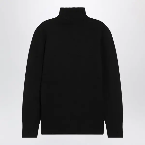 TOTEME Cashmere Turtleneck Sweater - Black
