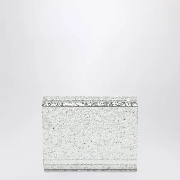 JIMMY CHOO Champagne-coloured Candy Clutch