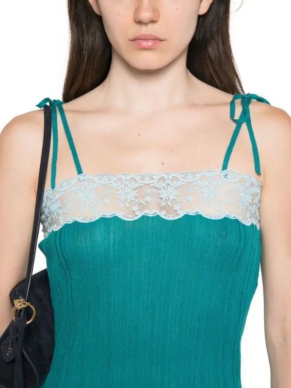 Chloé Wool Knit Mini Dress