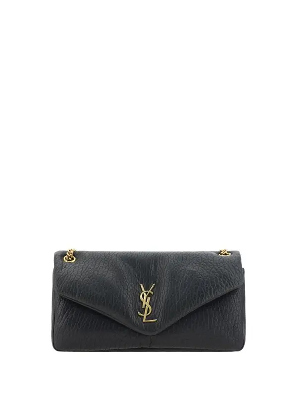 Saint Laurent Calypso Shoulder Bag - Black