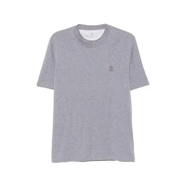 Brunello Cucinelli Grey T-shirts & Vests T-shirts