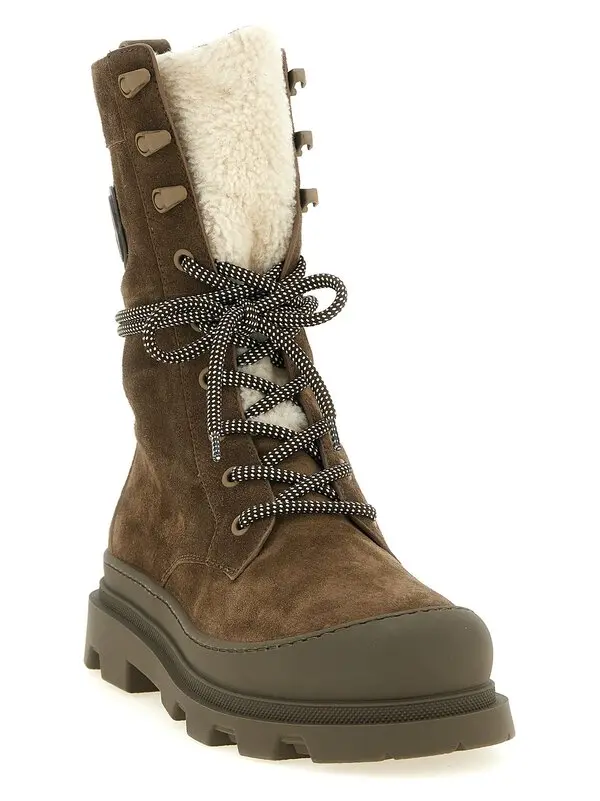 Moncler Vera High' Boots - Brown