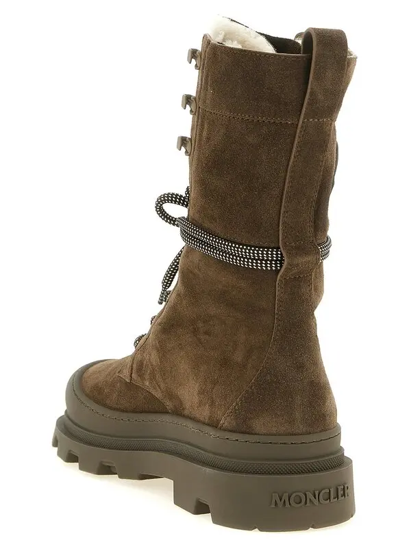 Moncler Vera High' Boots - Brown