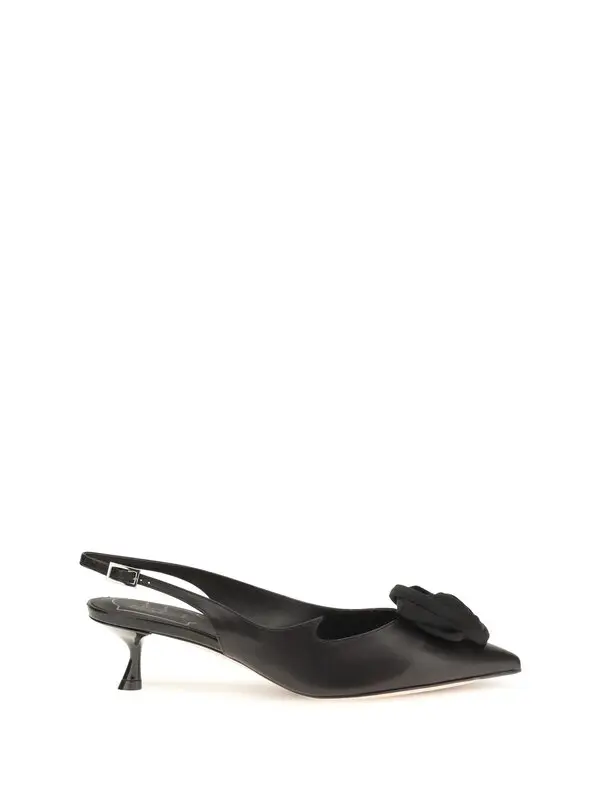 ROGER VIVIER Rose Vivier Slingback Pumps