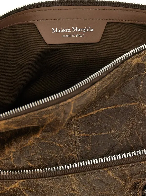 MAISON MARGIELA 5ac Soft Medium Shoulder Bag - Brown