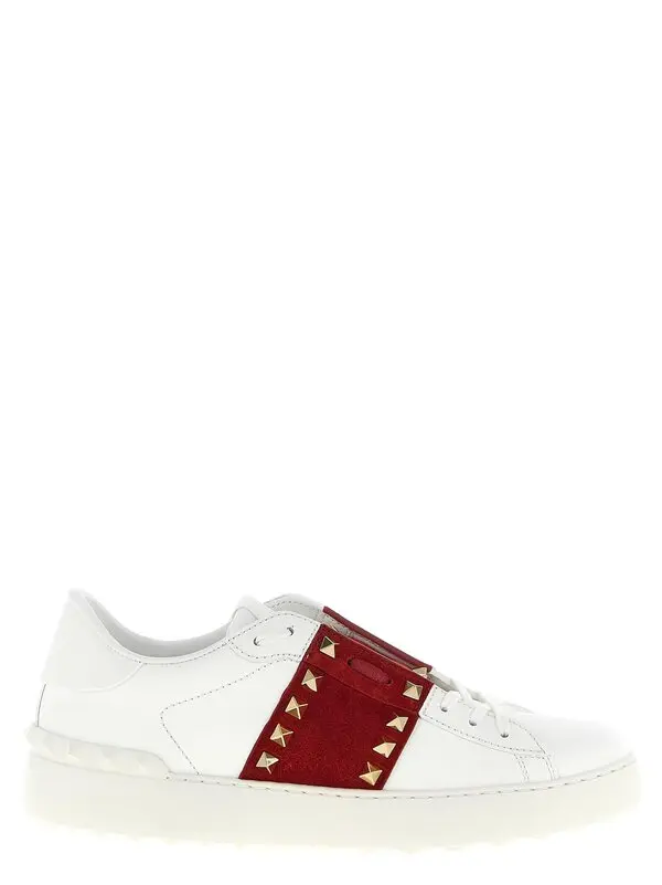 Valentino Garavani Rockstud Untitled Sneakers - Red