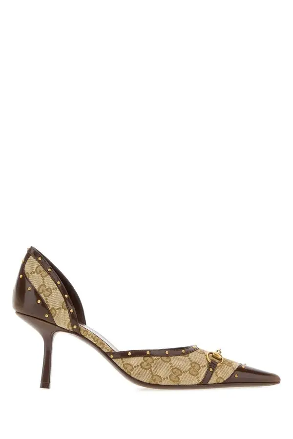 Gucci Gg Fabric Savory Pumps - Multicolor