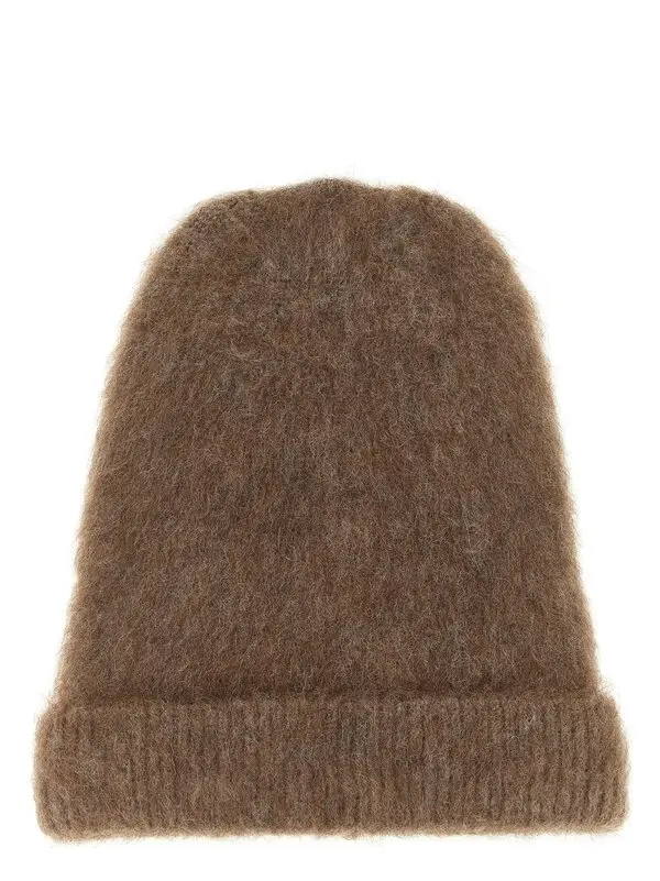 MAISON MARGIELA Four Stitches' Cap - Brown