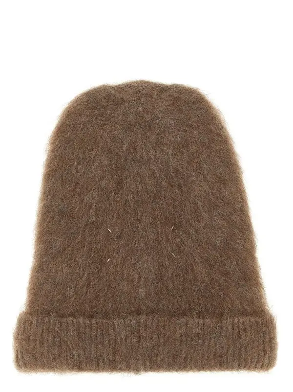MAISON MARGIELA Four Stitches' Cap - Brown