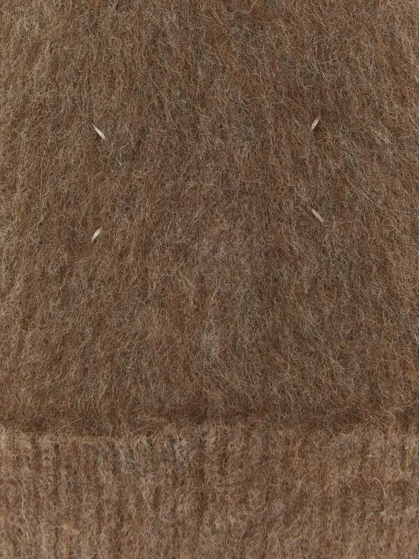 MAISON MARGIELA Four Stitches' Cap - Brown