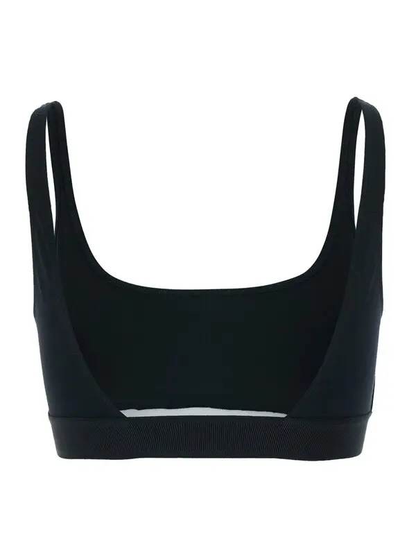 TOM FORD Modal Stretch Bralette With Contrasting Logo Print
