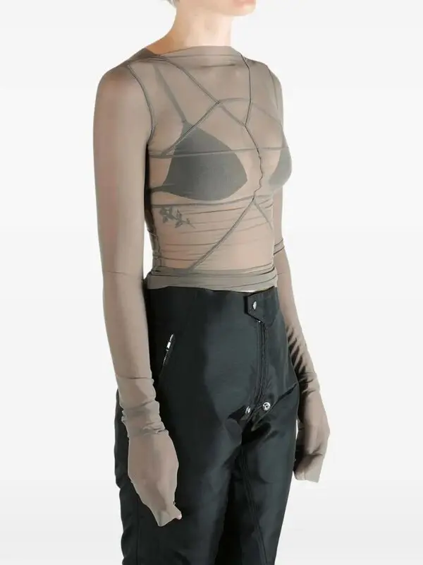 Rick Owens Semi-sheer Top