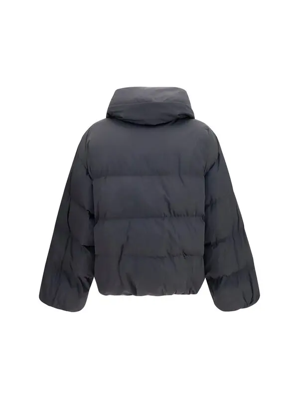 Balmain Padded High-neck Jacket