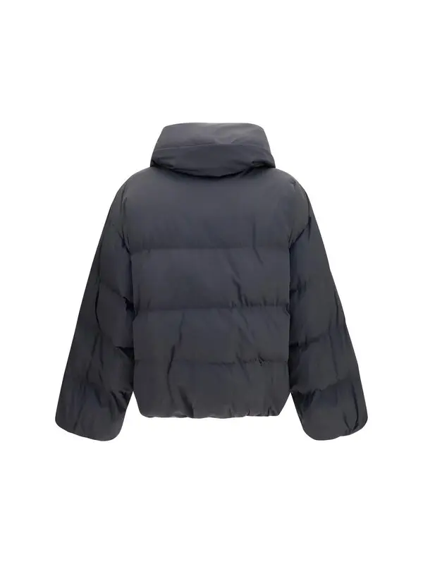 Balmain Padded High-neck Jacket - Black