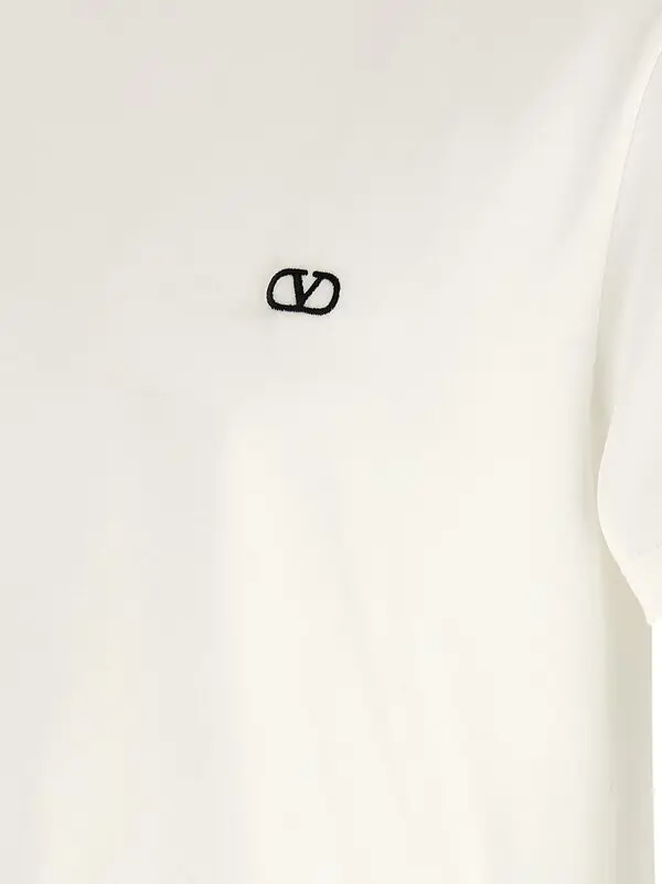 Valentino Garavani Vlogo Signature' T-shirt - White