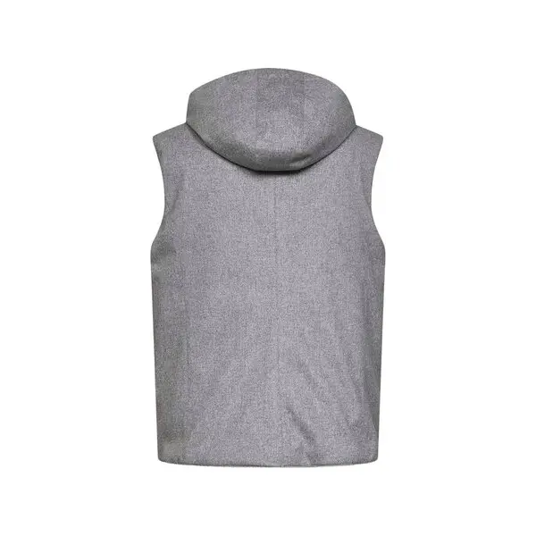 Brunello Cucinelli Grey Jackets Waistcoats & Gilets