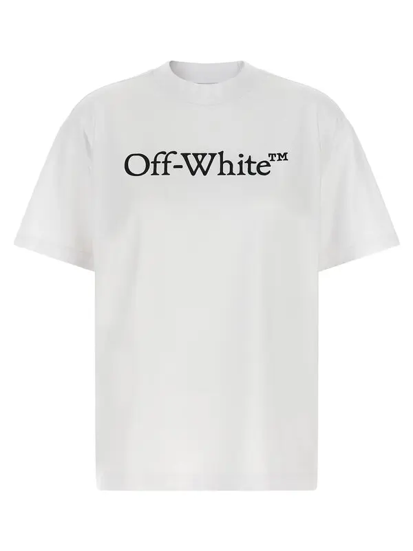 Off-White Big Logo Bookish' T-shirt