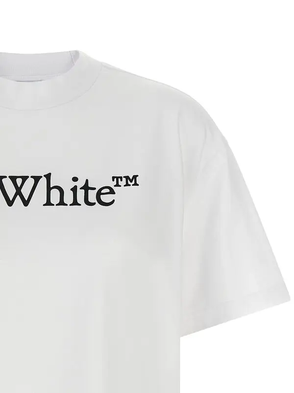 Off-White Big Logo Bookish' T-shirt