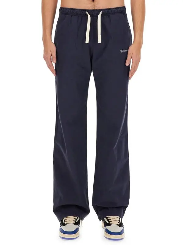 Palm Angels Pants With Logo