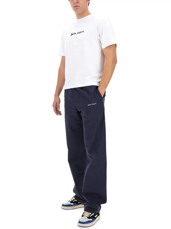 Palm Angels Pants With Logo