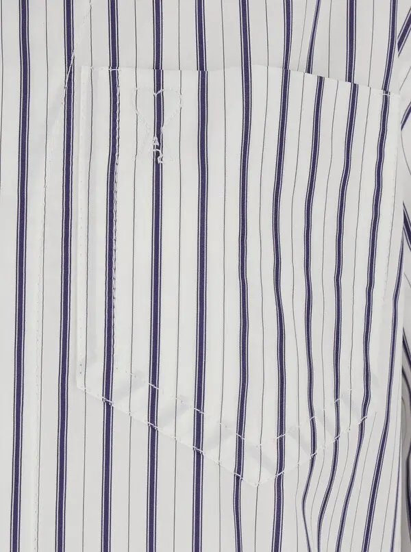 AMI Paris Striped Cotton Shirt - Multicolor