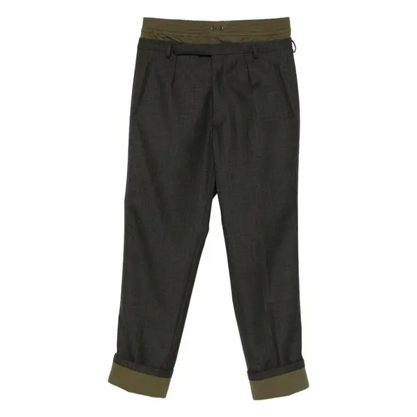 Prada Trousers Tailored Trousers - Green