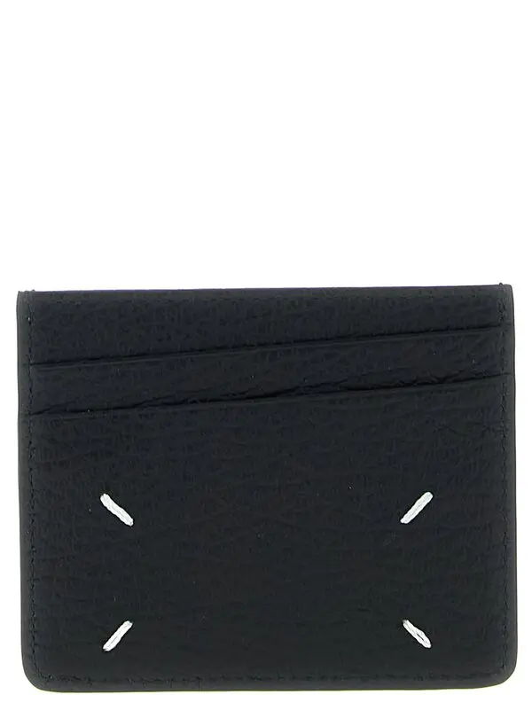 MAISON MARGIELA Stitching' Card Holder - Black