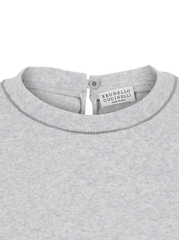 Brunello Cucinelli Cotton T-shirt - Gray