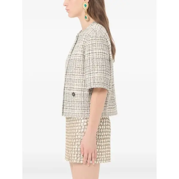 Valentino Garavani Neutrals Jackets Tweed Jackets