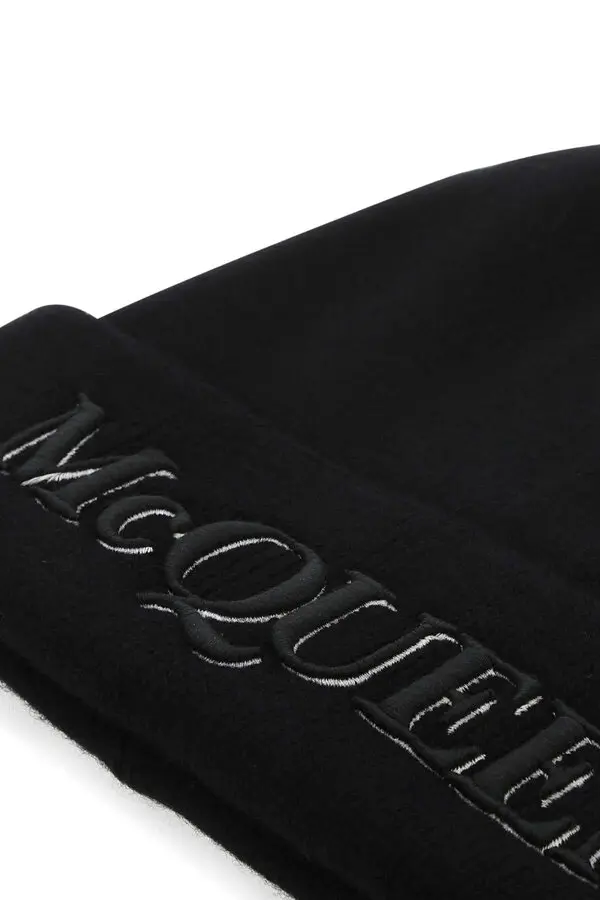 Alexander McQueen Cashmere Beanie Hat