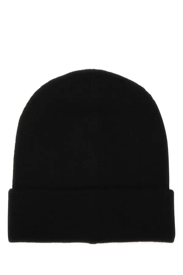 Alexander McQueen Cashmere Beanie Hat - Black