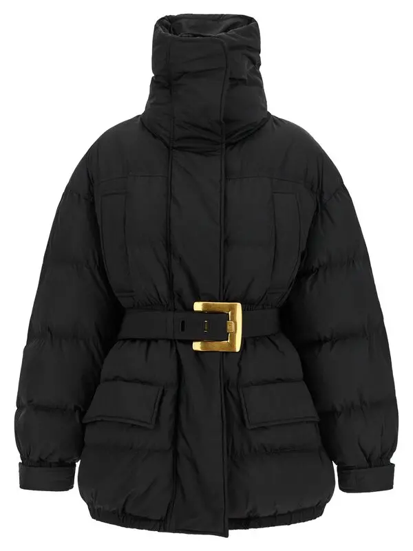 Balmain Anthem Down Jacket By - Black