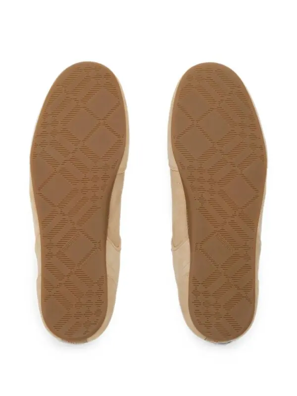 Burberry Leather Sneakers - Multicolor