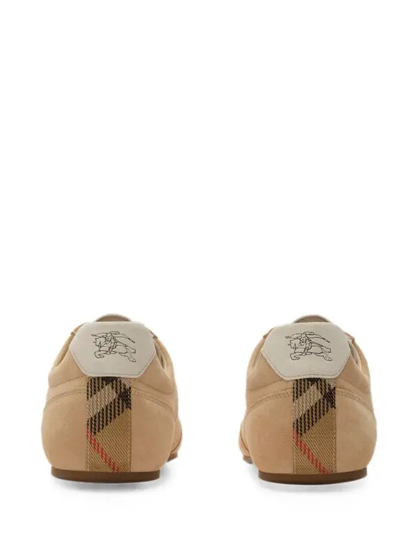 Burberry Leather Sneakers - Multicolor