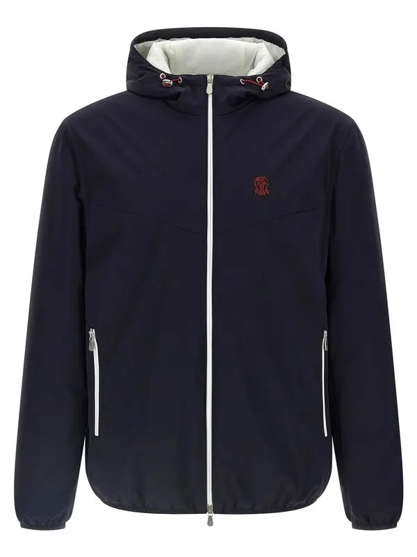 Brunello Cucinelli Windproof Jacket - Blue