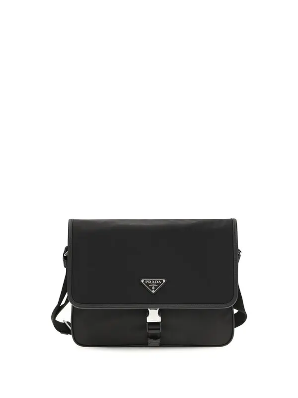 Prada Re-nylon And Saffiano Shoulder Bag