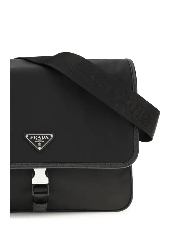 Prada Re-nylon And Saffiano Shoulder Bag