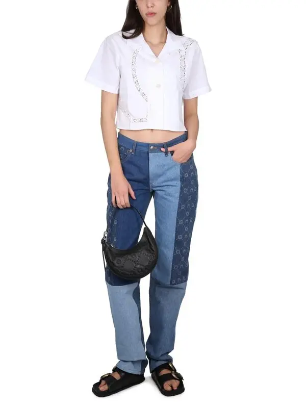 MARINE SERRE Jeans In Denim