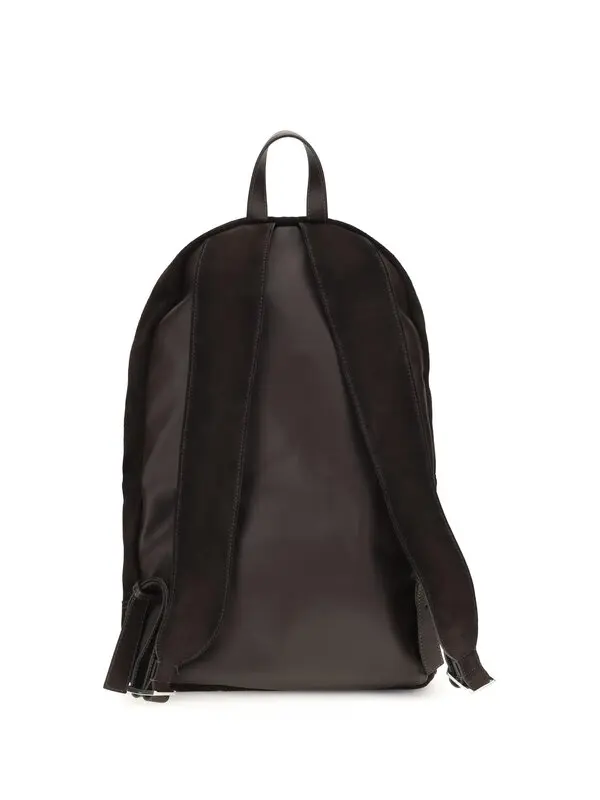 Santoni Suede Backpack - Brown