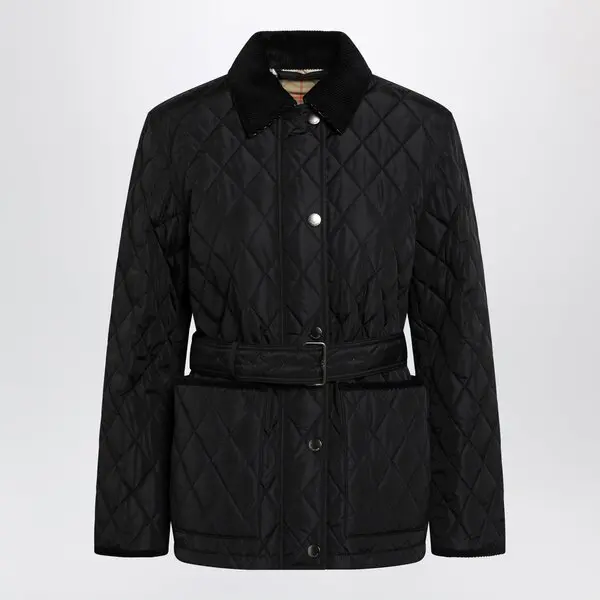 Burberry Quilted Nylon Jacket - Black