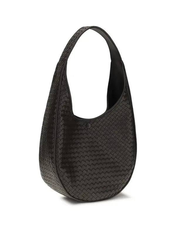 Bottega Veneta Small Ovetto Shoulder Bag - Brown