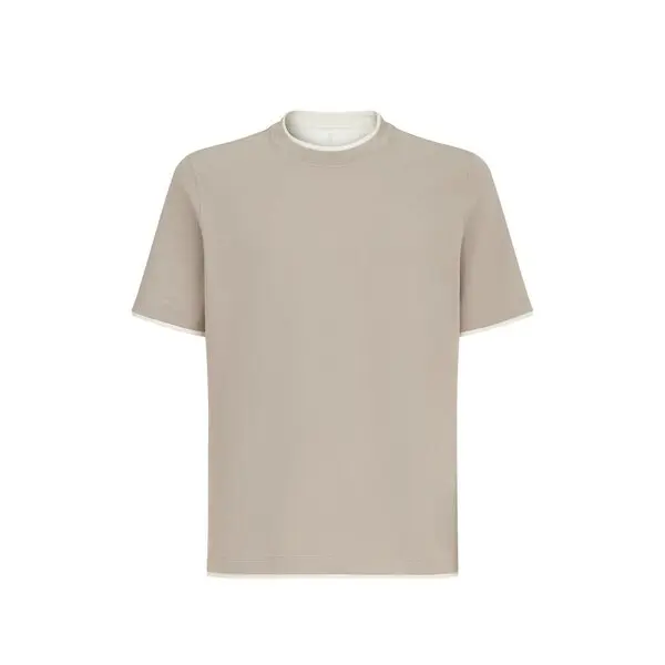 Brunello Cucinelli Grey T-shirts & Vests T-shirts
