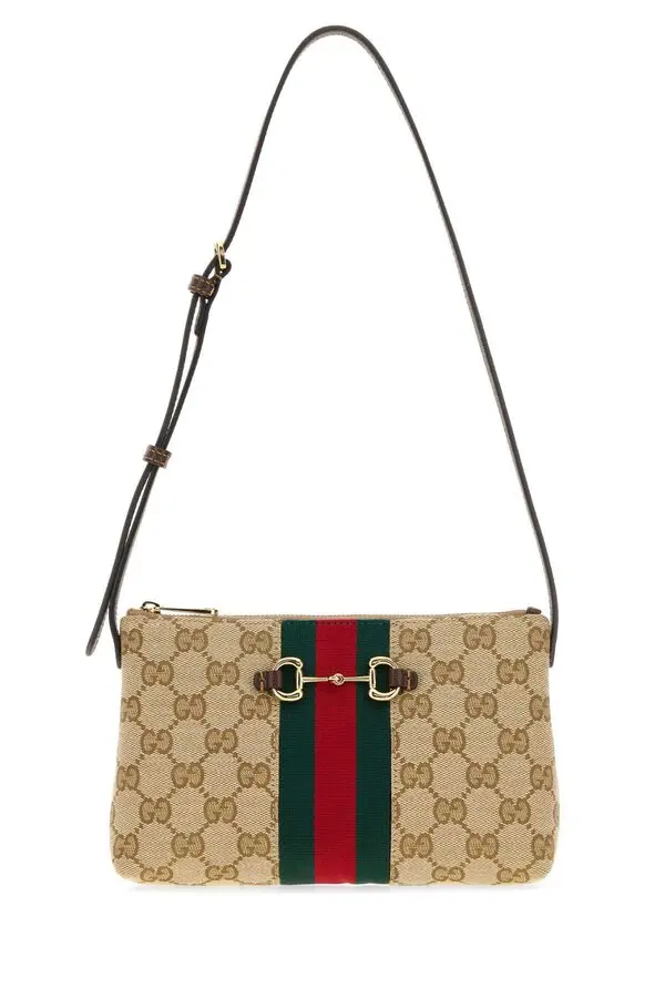 Gucci Gg Fabric Shoulder Bag