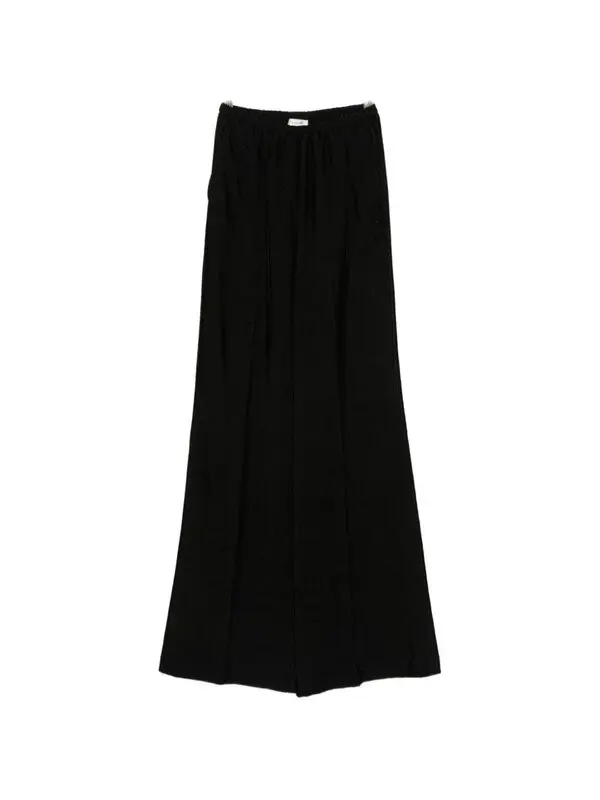 FORTE_FORTE Velvet Flared Trousers - Multicolor