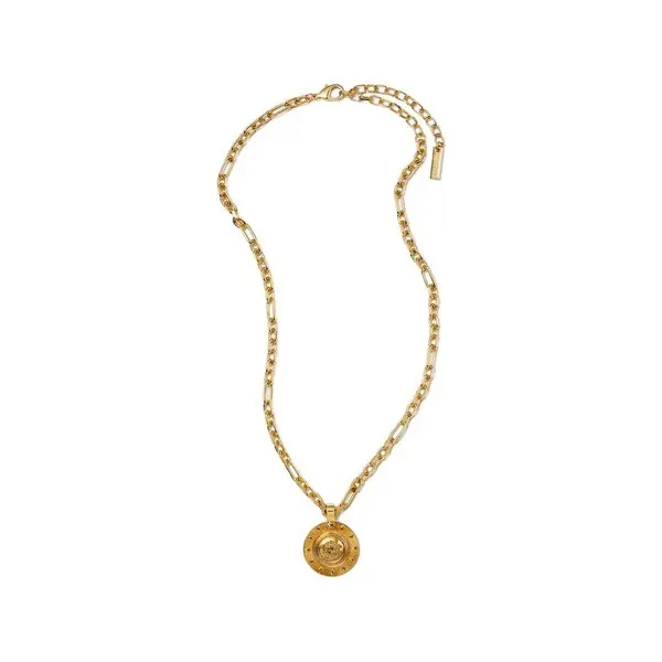 Versace Medusa Pendant Necklace - Gold