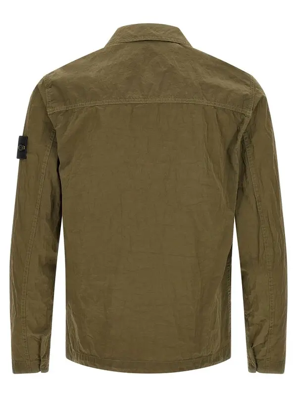 Stone Island 120004' Overshirt - Green