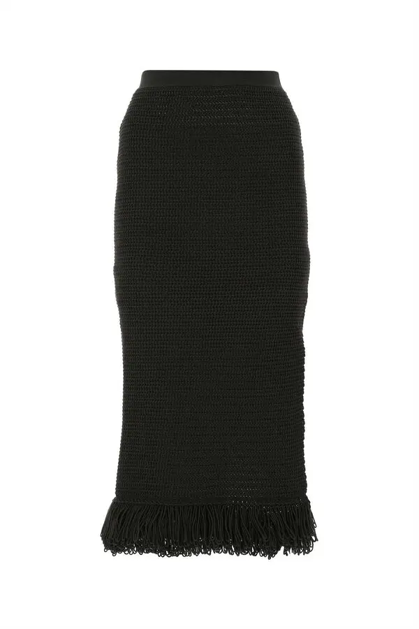 Bottega Veneta Cotton Skirt - Brown